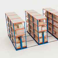 Tubular Shelving Units - Rapid Racking