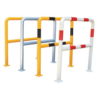 Metal Traffic Hoop Barriers - Construction Site Safety