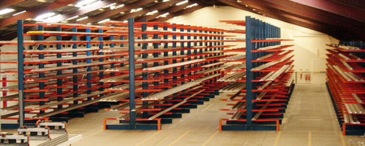 Heavy Duty Cantilever Racking Systems - Rapid Racking
