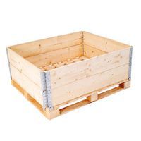 Timber pallet collars - rapid racking