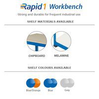 Rapid 1 Extra Heavy Duty Workbench 2440w - Rapid Racking