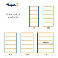 Rapid 2 Blue & Grey 3 Bay Offer - Rapid Racking