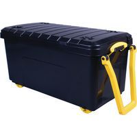 Large Really Useful Storage Box with Wheels - 160L