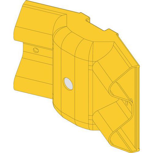 Armco Crash Barrier Corners - Road Safety Traffic Barriers - Manutan ...