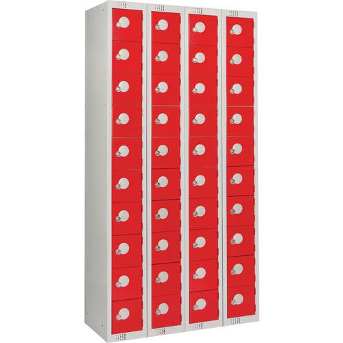 Personal Effects Lockers - 40 Cabinets - Rapid Racking