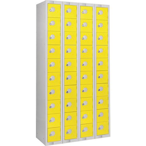 Personal Effects Lockers - 40 Cabinets - Rapid Racking