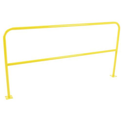 Traffic Hoop Barriers - Plate Mounted - 38mm Diameter - Manutan Expert ...