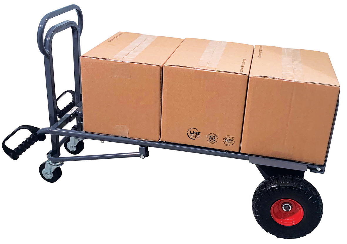Combination Sack Truck/Trolley - 3 Loading Modes - Pneumatic Wheels ...
