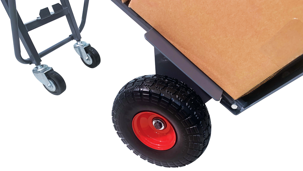 Combination Sack Truck/Trolley - 3 Loading Modes - Pneumatic Wheels ...