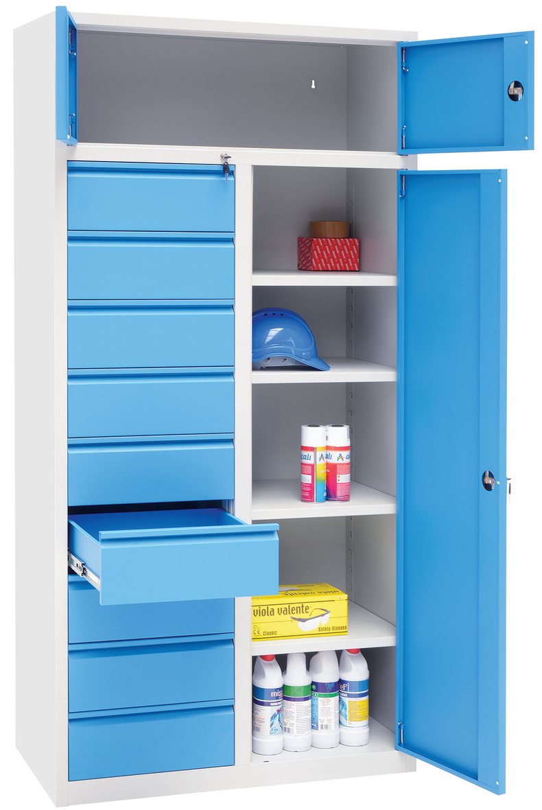 Large Multi-Purpose Workshop Cupboard - Rapid Racking