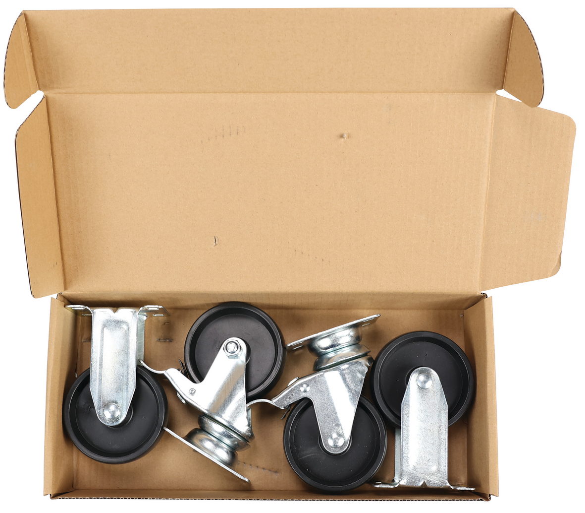 Steel Six-Drawer Trolley with Wheels - Rapid Racking