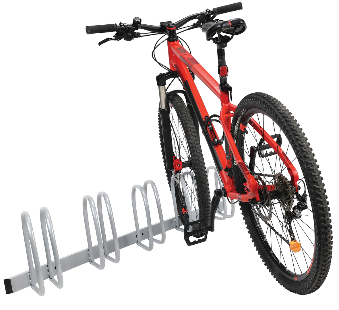 Wall-Mounted Bike Stand - 5 Rack Spaces - Rapid Racking