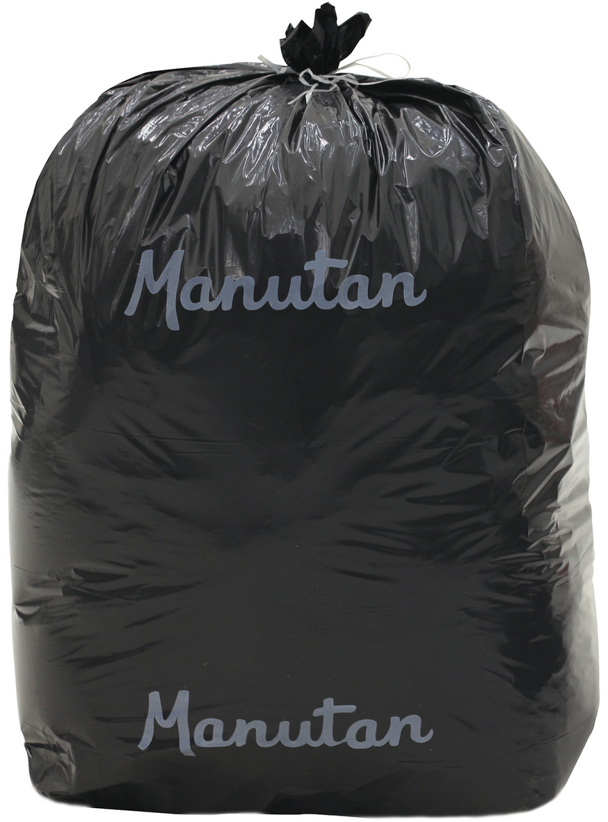 Black Bin Bag - 50 Litre Capacity - Rapid Racking