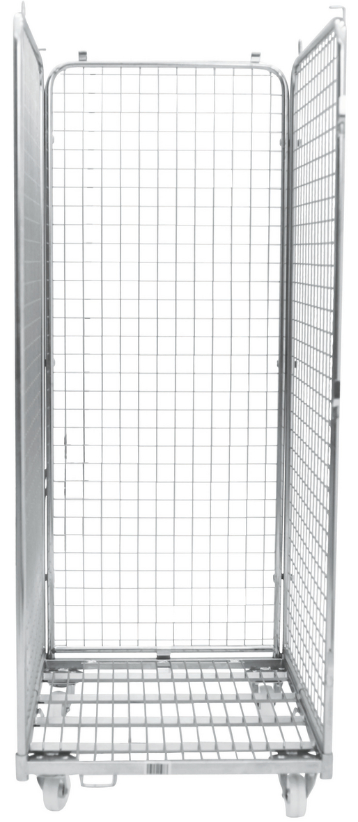 Steel Galvanised Mesh Cage - 400kg UDL - Rapid Racking