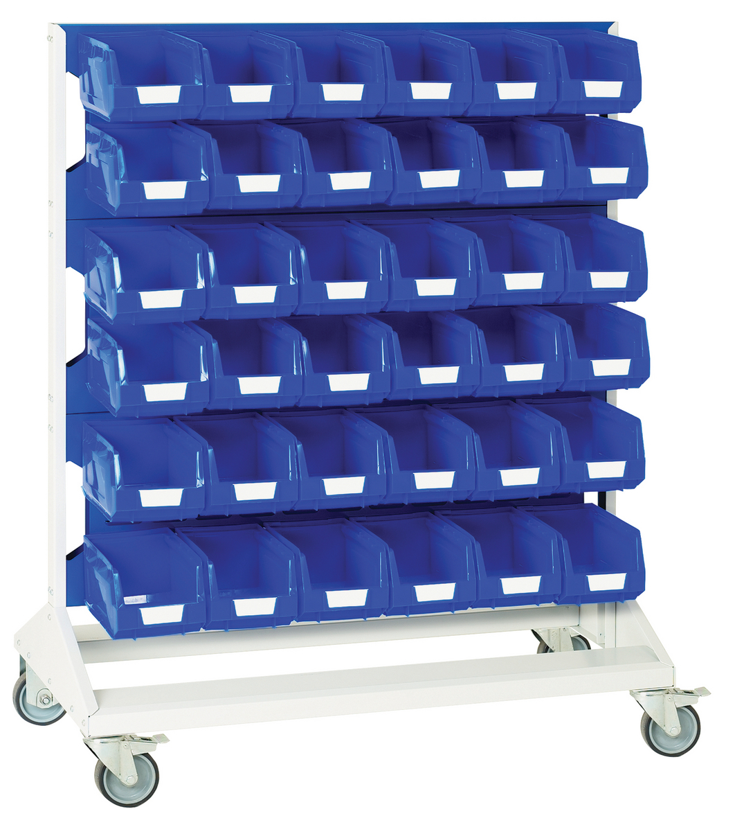 Bott Louvre Panel Trolley & Picking Bins - Rapid Racking