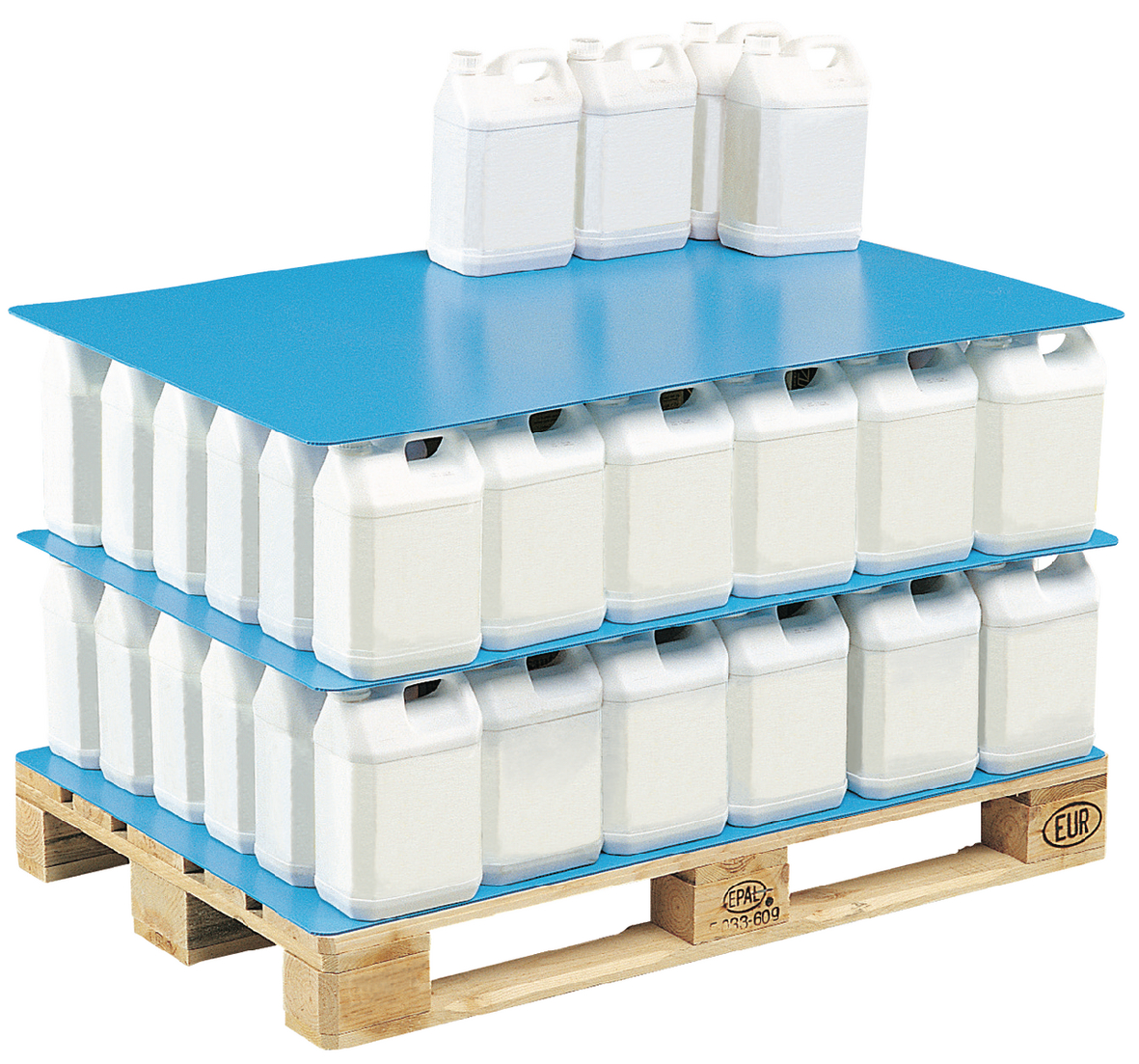 Plastic pallet dividers - Rapid Racking