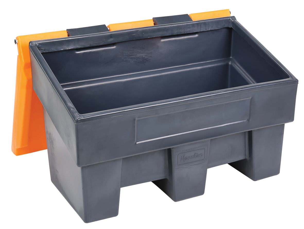 Grit Bin - Salt/Sand Storage Container - Non-lockable - Manutan Expert ...