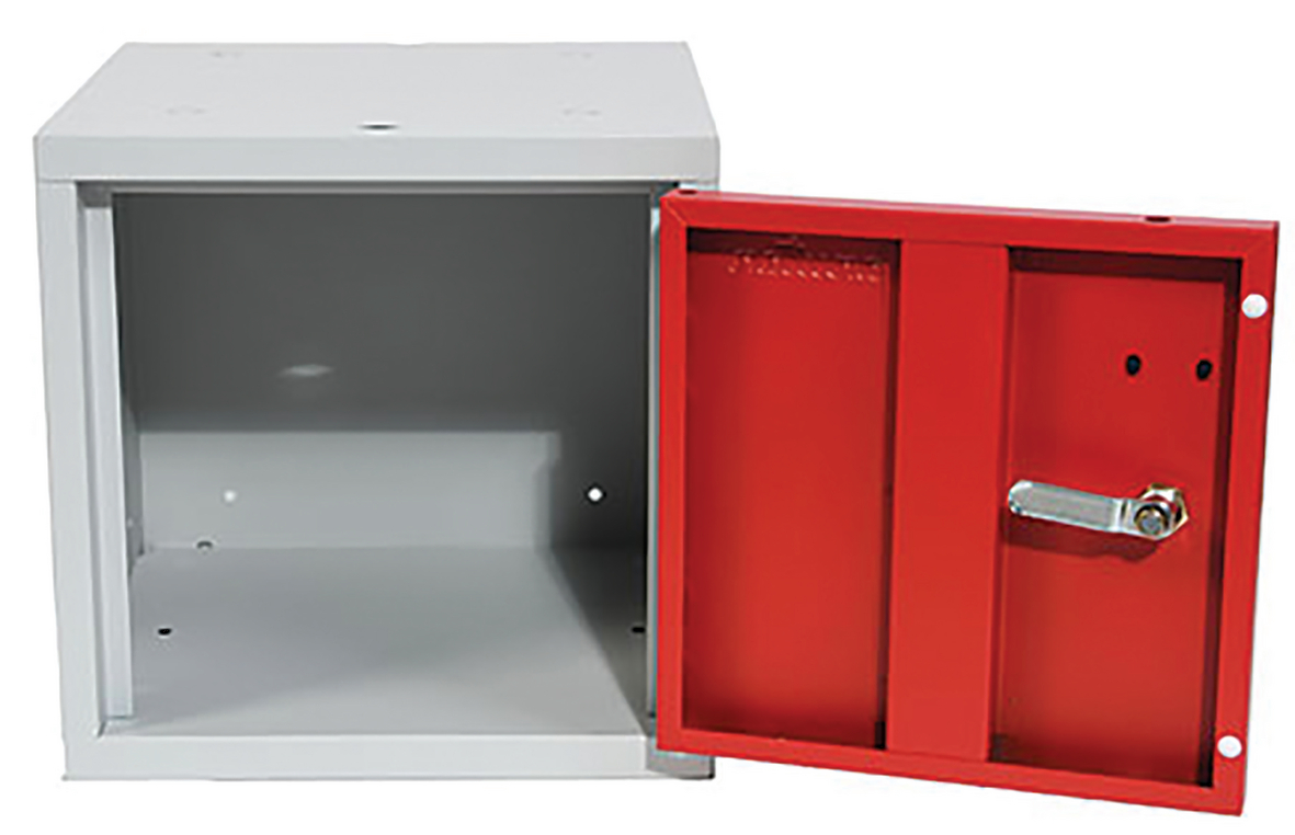 Cube Metal Lockers with Cylinder Lock - Rapid Racking