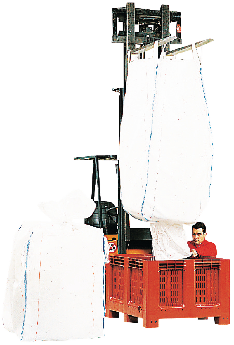 Large Rubble Bag With Filling Hopper - Rapid Racking