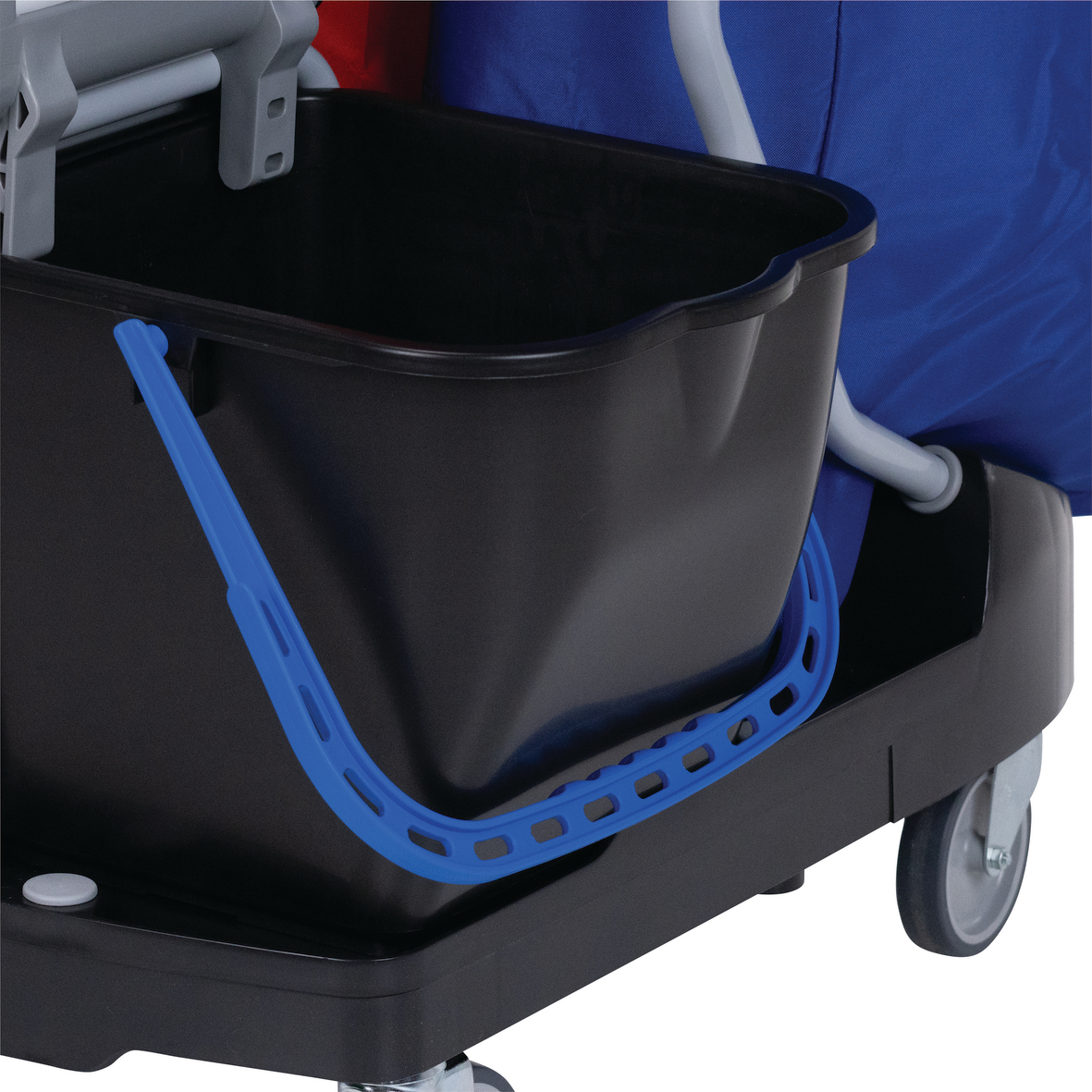 Janitor Cart/Cleaning Trolley with 120L Bin - Rapid Racking