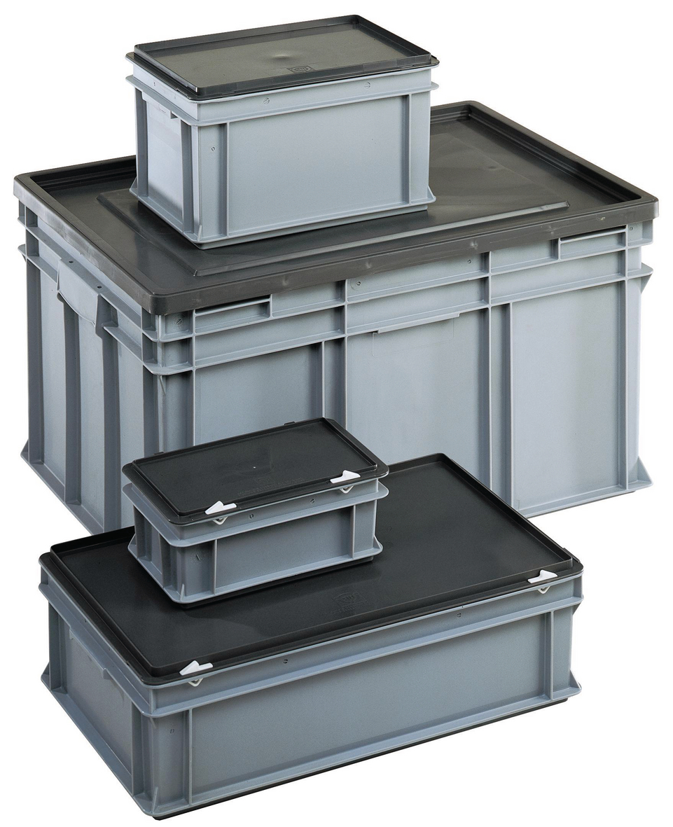 Slip Lids for Grey Stacking Containers - Rapid Racking