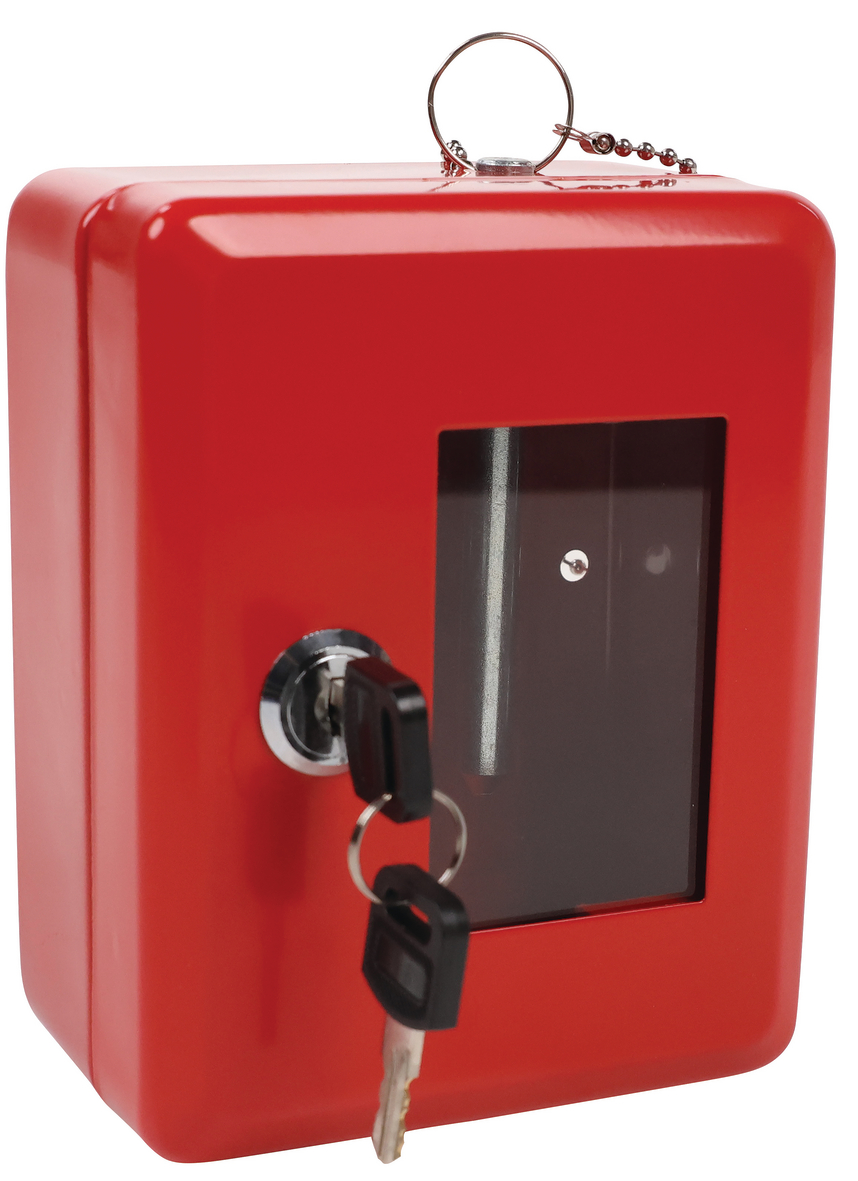 Emergency Key Box With Glass Panel - Rapid Racking