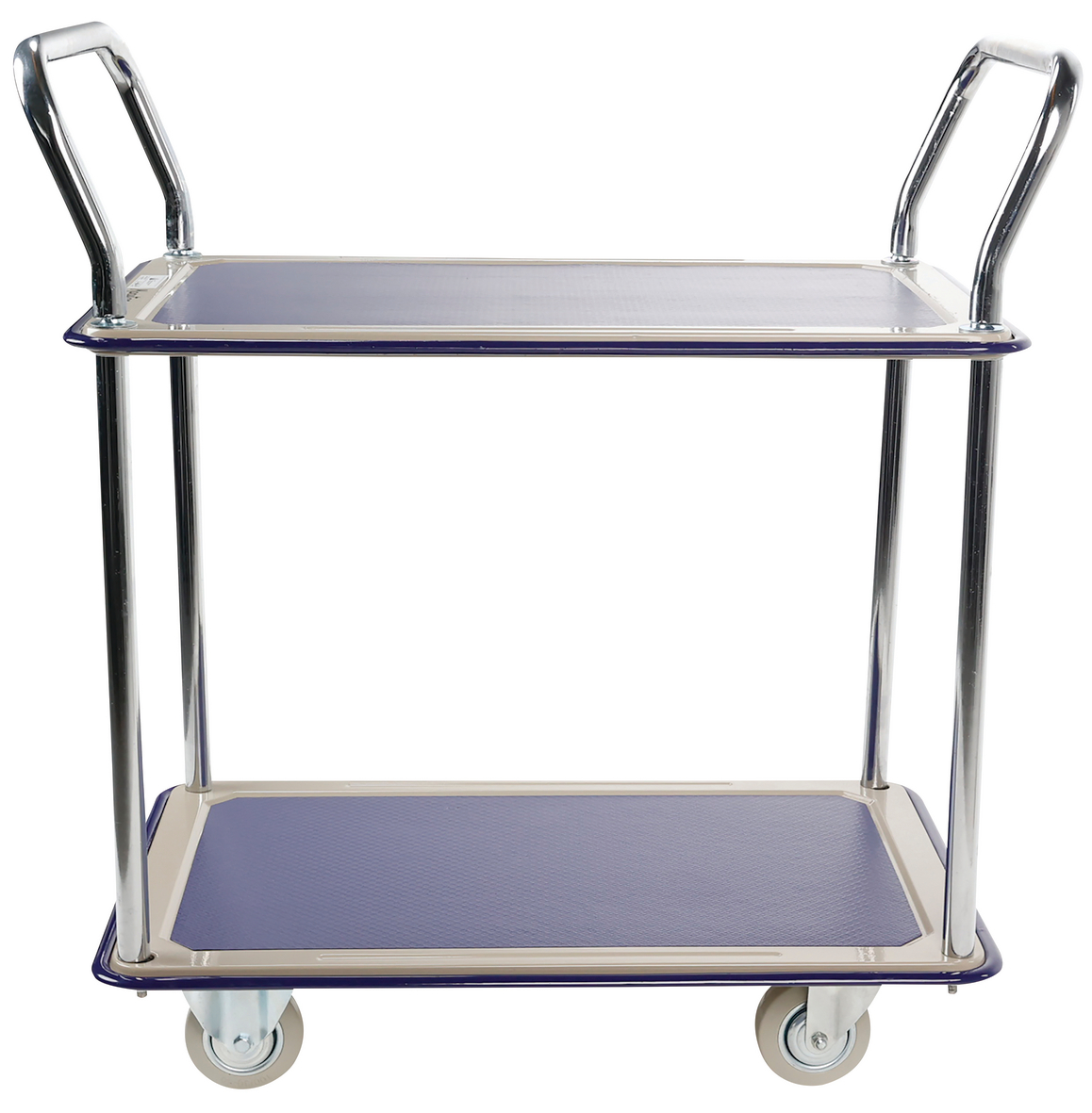 Trolley with 2 shelves - Capacity 120kg - Rapid Racking