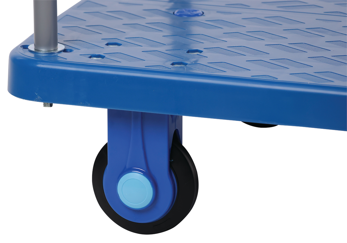 Manutan Two Shelf Plastic Trolley - 300kg - Rapid Racking