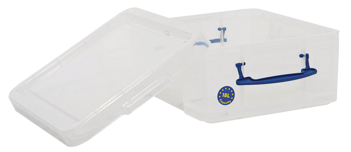 18L Really Useful Storage Boxes With Lids - Rapid Racking