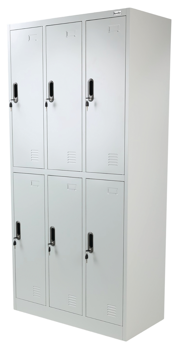 Multi-compartment locker - 3 columns - Rapid Racking