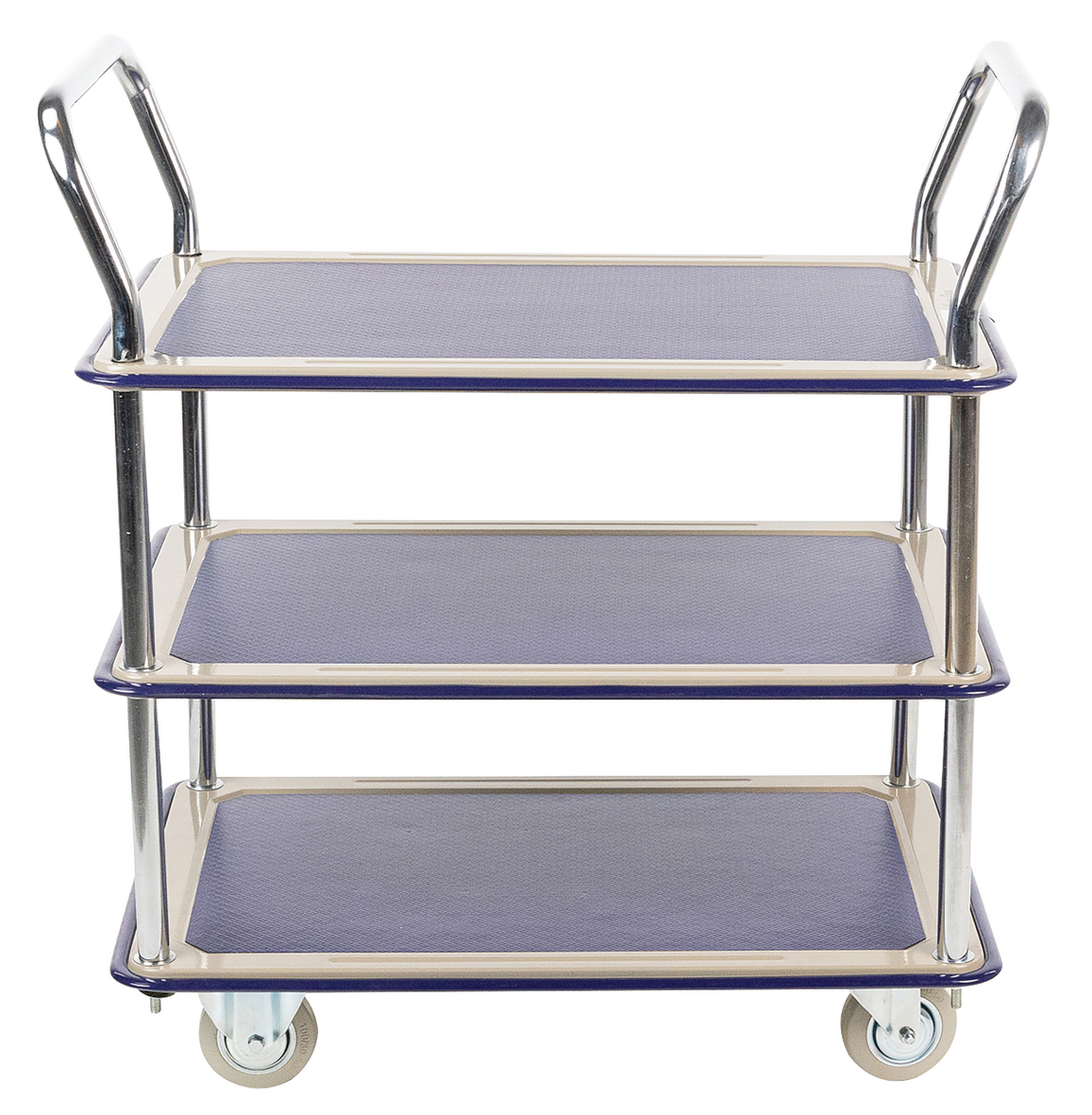 Manutan Steel Tray Trolley - 120kg - Rapid Racking