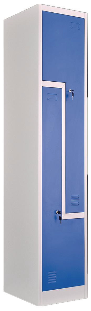 Metal Storage Locker with L-shaped Doors - Rapid Racking