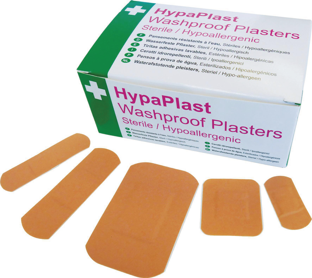 Pack of Sterile Fabric Plasters - Rapid Racking