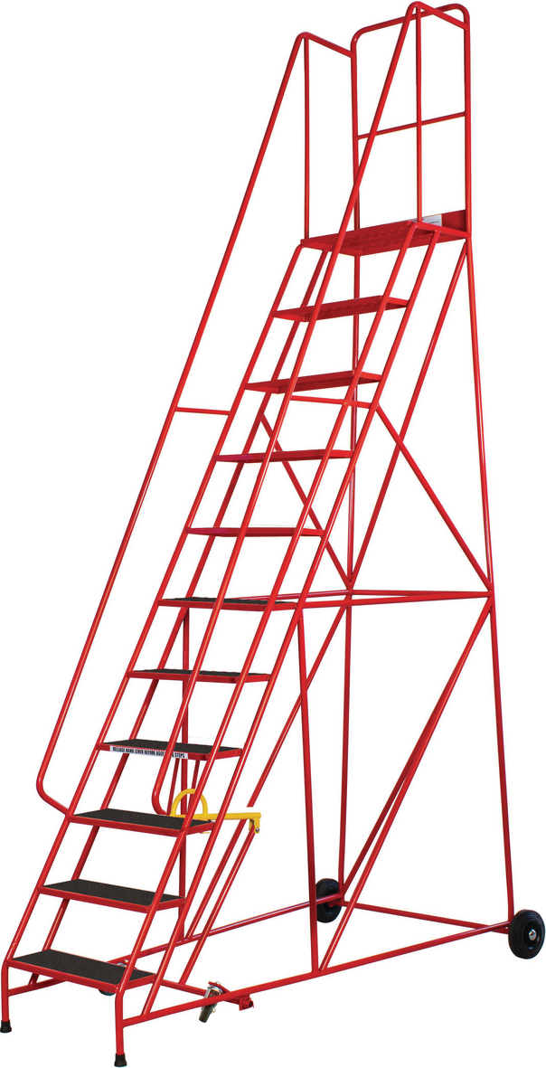 Step Ladders with Anti-Slip Steel Steps - Rapid Racking
