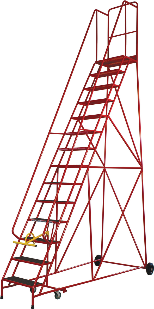 Step Ladders with Anti-Slip Steel Steps - Rapid Racking