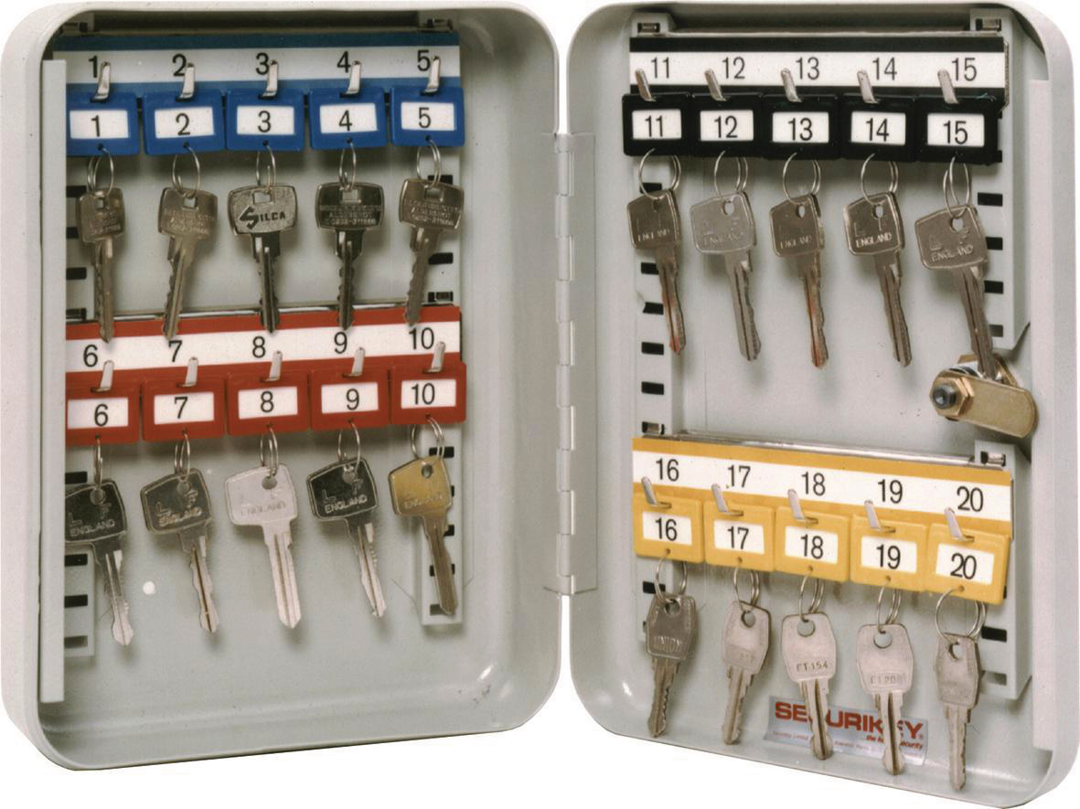 Standard Key Cabinet with Key Lock - Rapid Racking