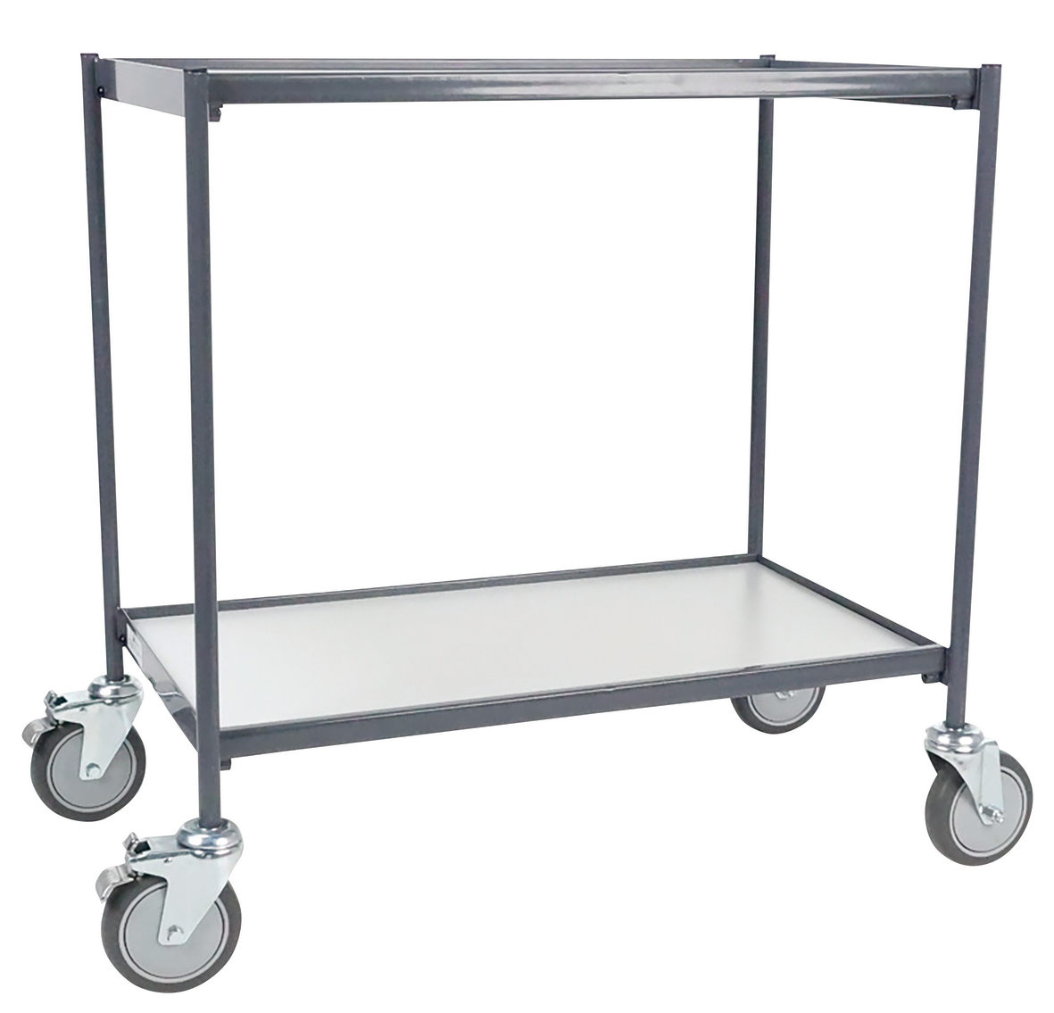 Heavy Duty Shelf Trolley - 2 MDF Shelves - Rapid Racking