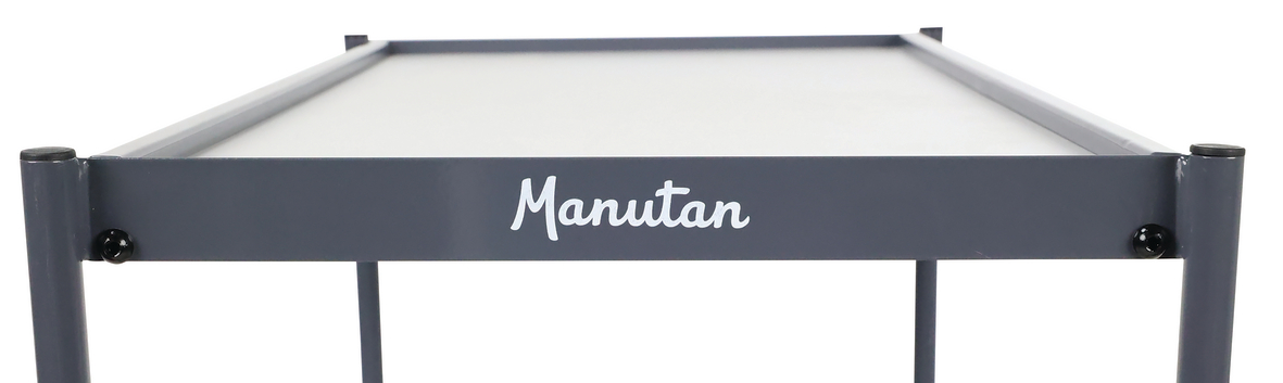 Heavy Duty Shelf Trolley - 2 MDF Shelves - Rapid Racking