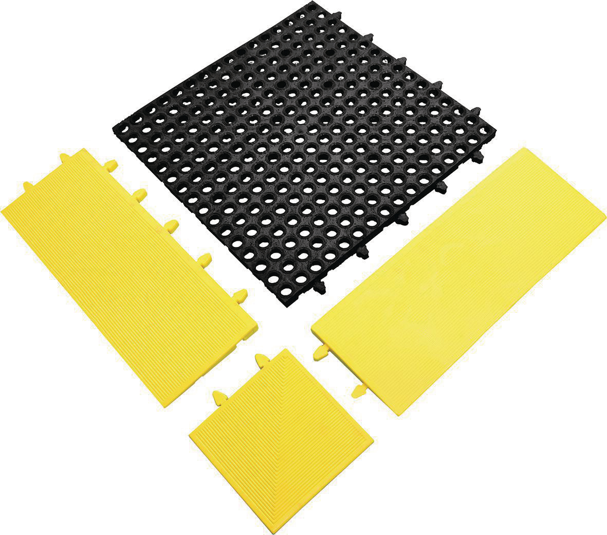 Rubber Matting Tiles - Industrial Matting - Rapid Racking
