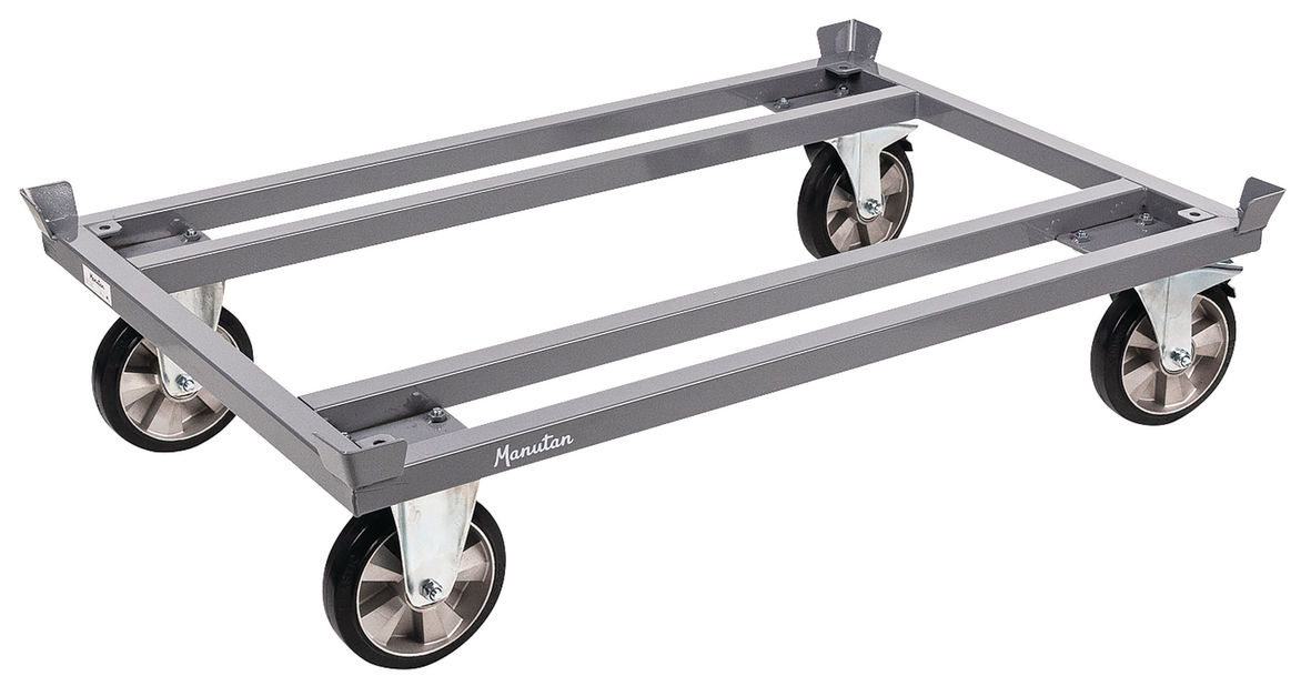 Mobile Pallet Trolley - 500-1200kg Capacity Dolly - Manutan Expert ...