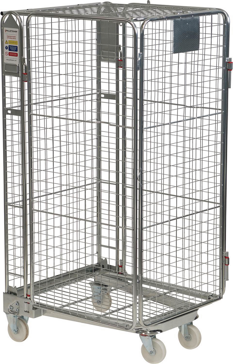 Folding A-Frame Roll Pallets - Single Shelf - Rapid Racking
