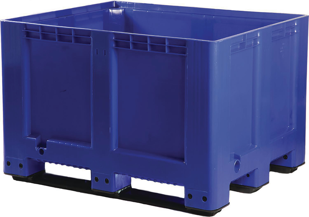 Buy Plastic Pallet Boxes With Solid Sides - Rapid Racking