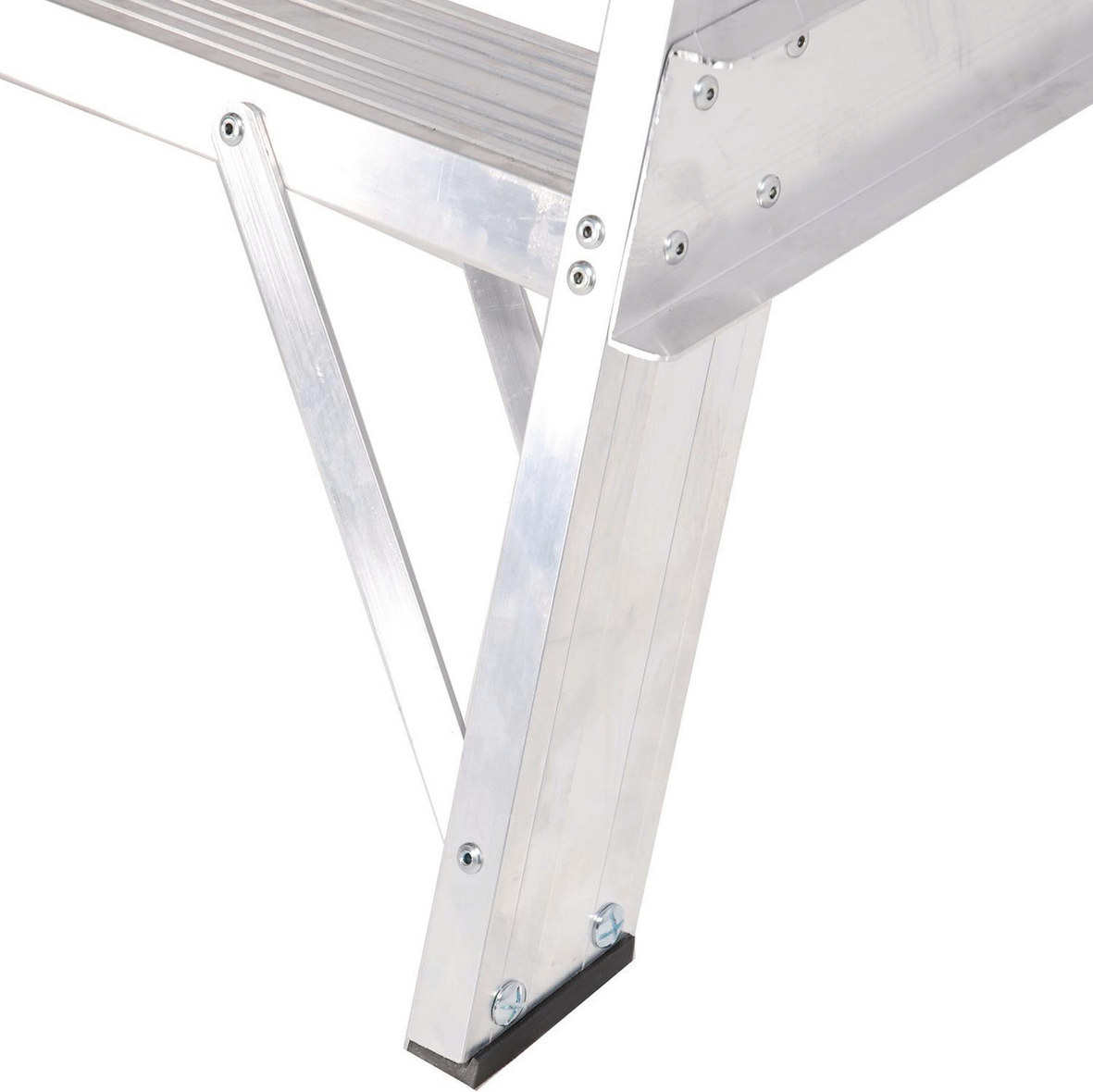 Platform Warehouse Aluminium Step Ladders - Rapid Racking