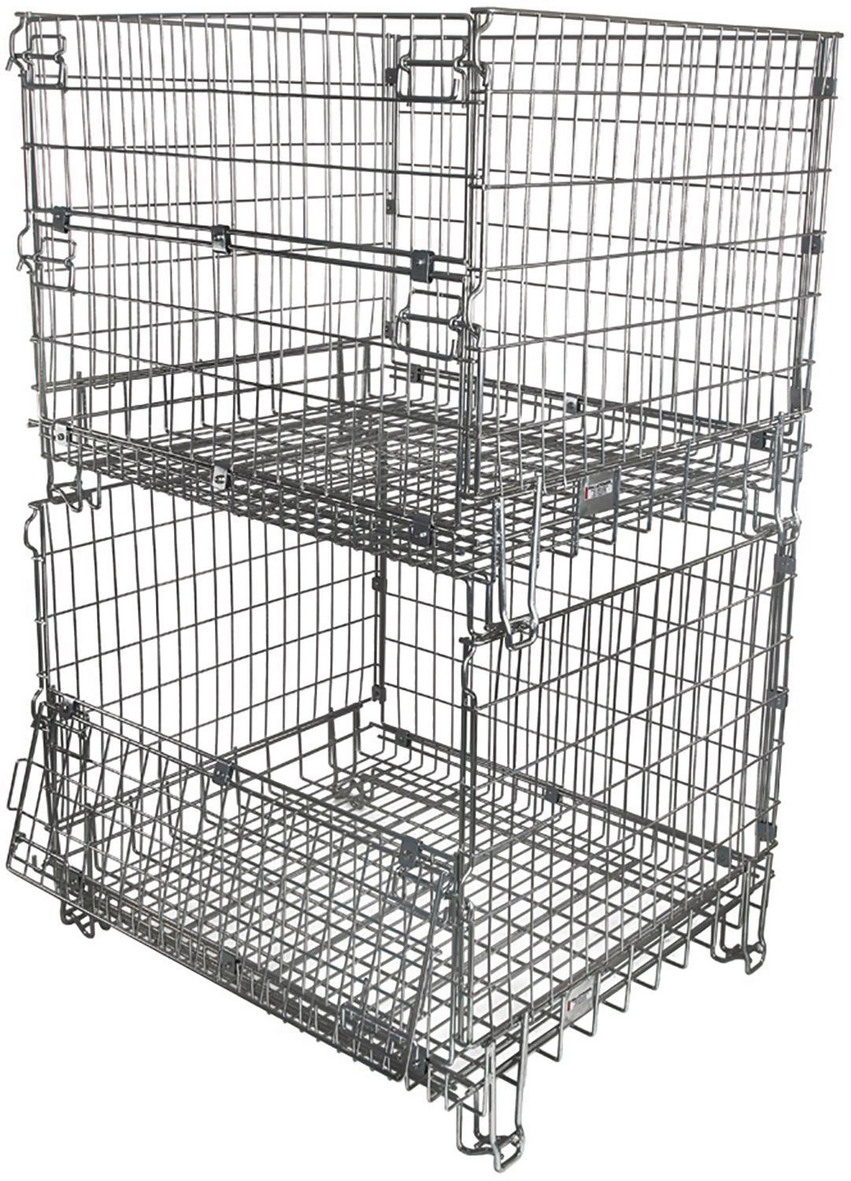 Wire Mesh Pallet Cage - 1200x1000mm - Rapid Racking