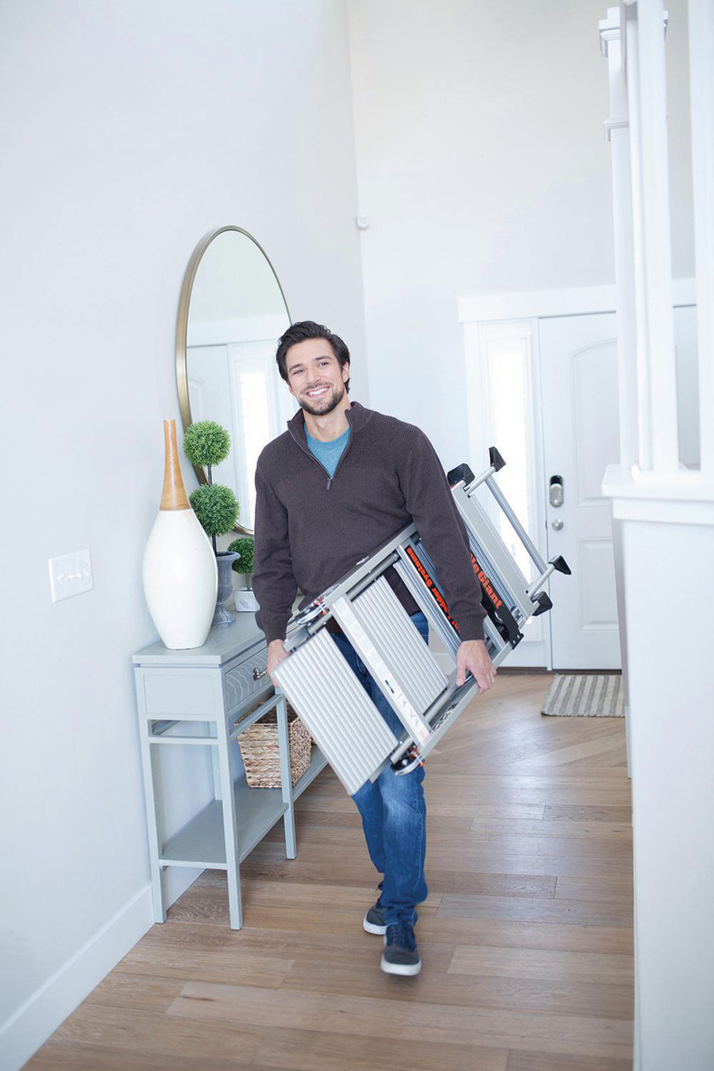 Wide Step Ladder - 2 To 4 Steps - Little Giant Jumbo Step ...