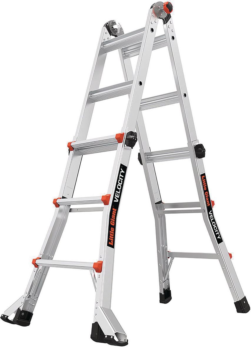 A Frame/Extension Ladder - 3 To 6 Rungs - Rapid Racking
