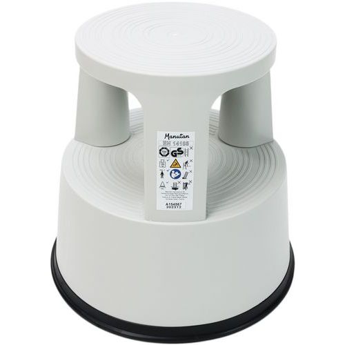 Mobile Kick Step - 2 Step Plastic Step Stools - 150kg - Manutan Expert ...