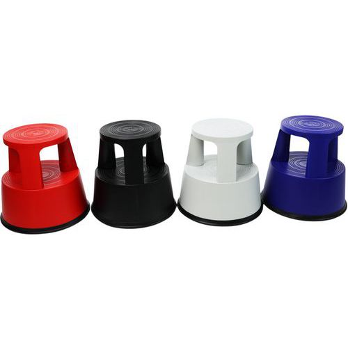 Mobile Kick Step - 2 Step Plastic Step Stools - 150kg - Manutan Expert ...