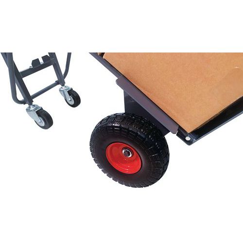Combination Sack Truck/Trolley - 3 Loading Modes - Pneumatic Wheels ...