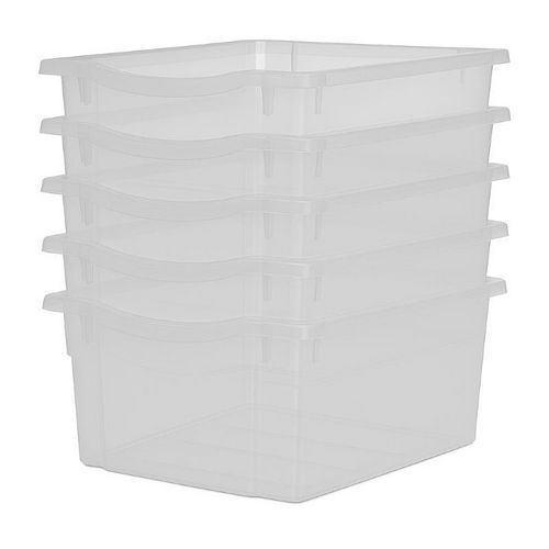 Monarch Triple A4 Plastic Tray - Tinted - Pack of 5 - Rapidracking.com